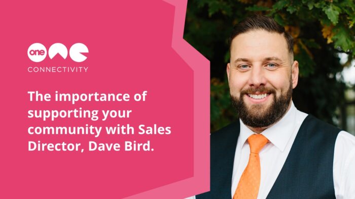 The importance of supporting your community - One Connectivity